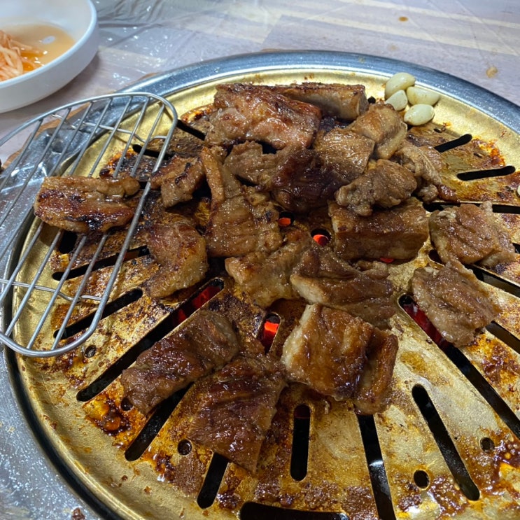 울산 돼지갈비 맛집 신정동 장원숯불갈비 태화로터리 근처 40년 전통 한방 양념갈비 네이버 블로그