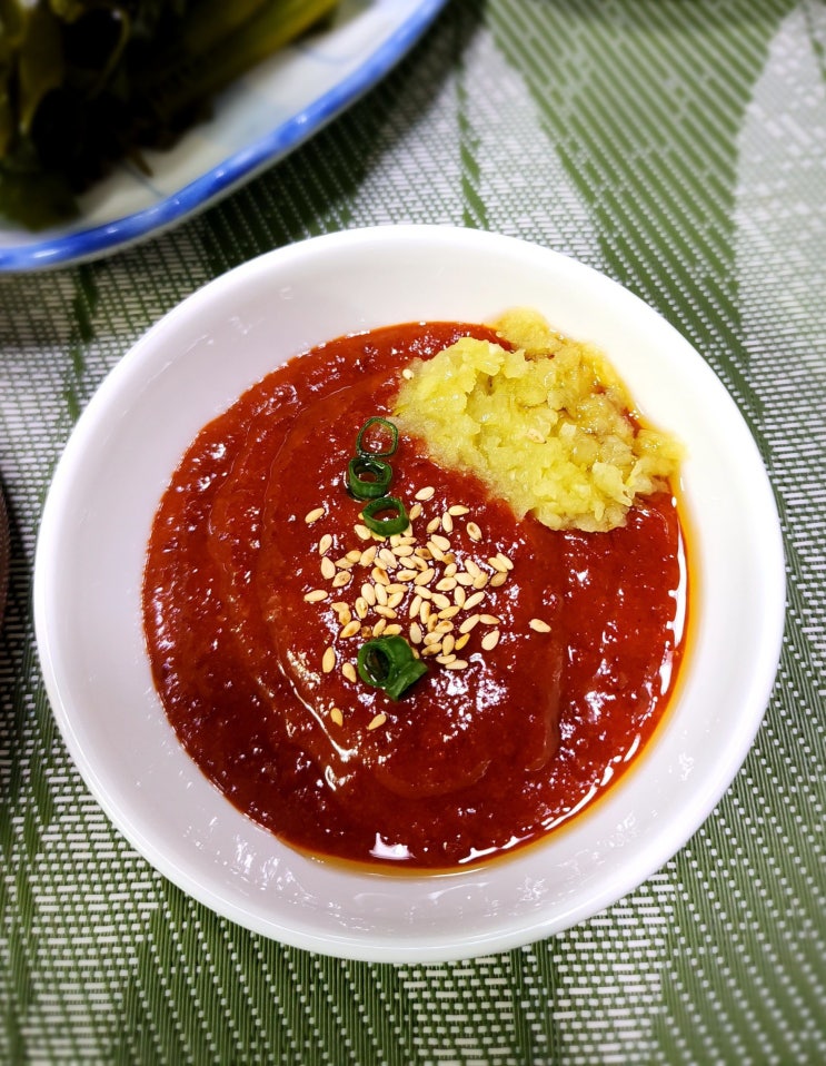 초장 만드는 법 초장 맛있게 만들기 백종원 초고추장 레시피 네이버 블로그
