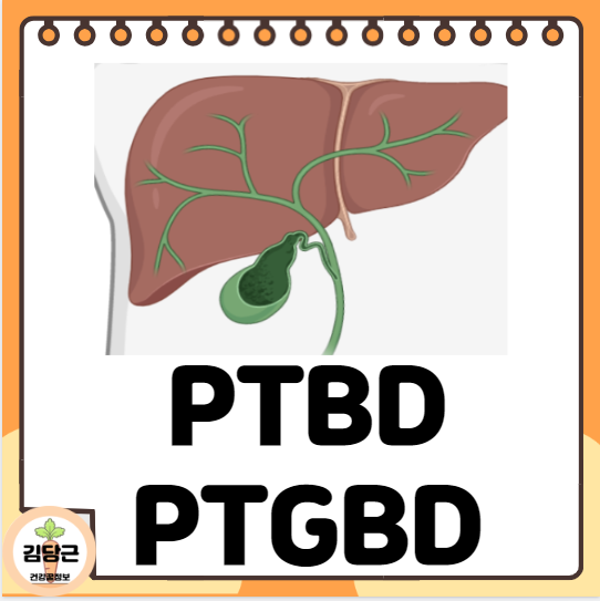 의학용어 PTBD PTGBD 차이점은 무엇인가 시술전후 주의사항 : 네이버 블로그