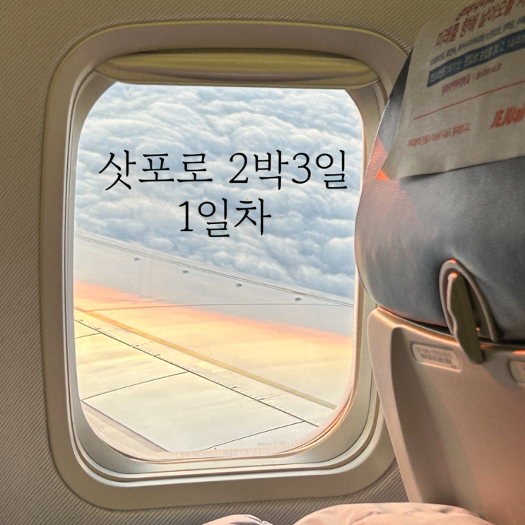 삿포로 2박 3일 여행일정 1일차 오타루 이자카야 돈키호테 신치토세공항 JR타는법 : 네이버 블로그