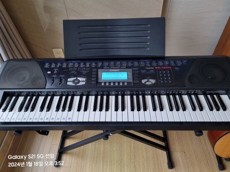 24. 1. 18 (목) CASIO WK-1300 : 네이버 블로그