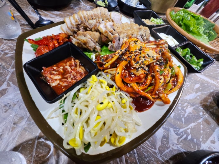 목포 맛집 목포 중앙시장에서 가장 핫한 최가네먹거리 쫄깃 달달한 가리비찜과 오동통한 오징어보쌈 추천 네이버 블로그