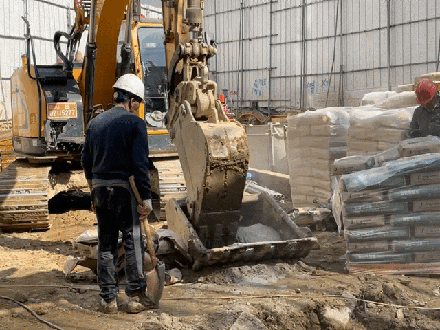 시공일지 - 흙막이 가시설(CIP) 캡빔 : 네이버 블로그