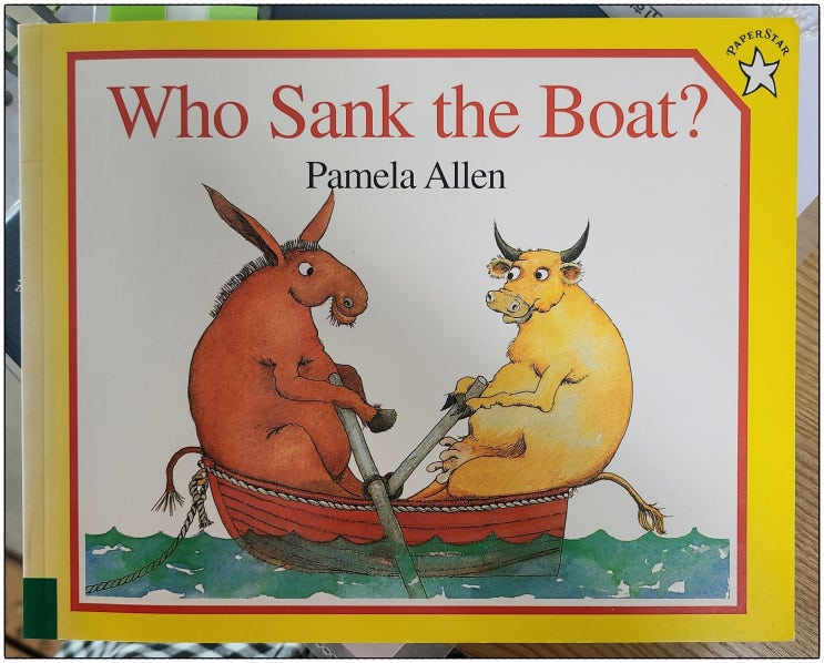 [하루한권원서] 11일차/ 1월17일/ Who Sank the Boat?/ Pamela Allen : 네이버 블로그