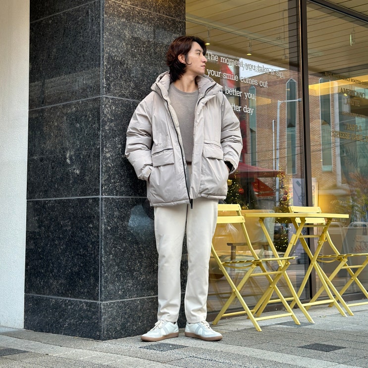 남자 슬랙스 브랜드 후러브스아트 회색 베이지 검정 바지 색조합 코디 완성 네이버 블로그