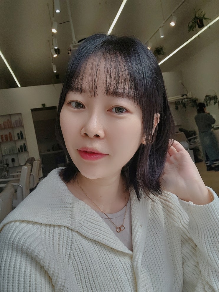 인계동미용실 인생 단발레이어드컷 살롱드몬드 유키원장 재방문각 네이버 블로그