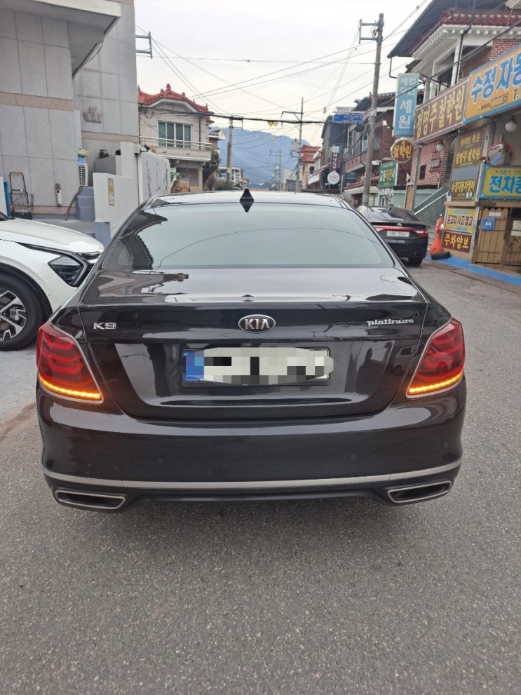 기아 K9합성엔진오일교환 입고 창원엔진오일 수정자동차정비 창원배터리 근처카센터 브레이크패드 검사대행 오토미션 카센타 네이버 블로그