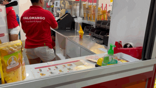 보홀 할로망고 망고아이스크림 메뉴 가격 : 네이버 블로그