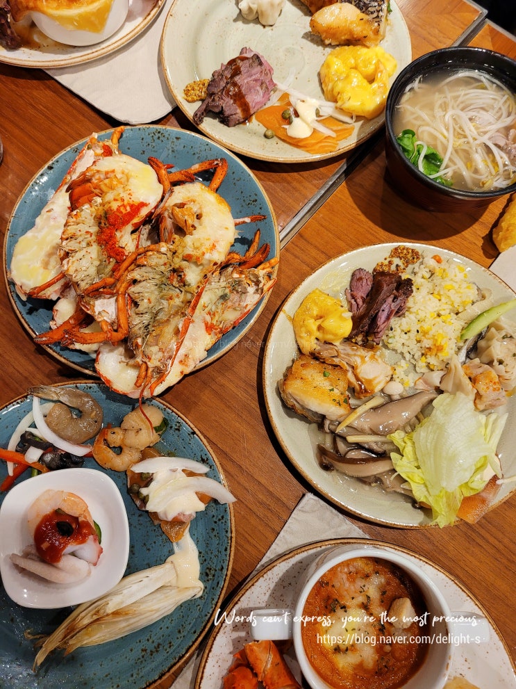 서울 가성비 호텔 뷔페 ㅣ 신사역 더 리버사이드 호텔 뷔페 더가든키친 주말 디너 후기 네이버 블로그