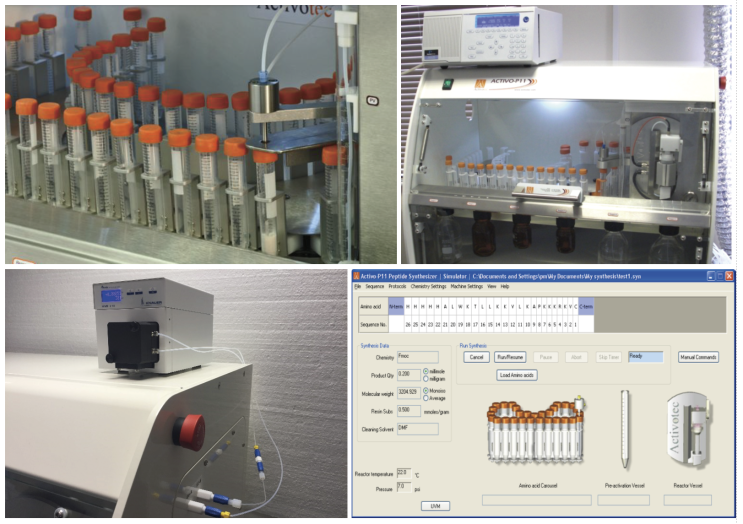 [펩타이드합성기] 간편한 사용법의 자동 펩타이드 합성 시스템 - 영국 Activotec Activo-P11 : 네이버 블로그