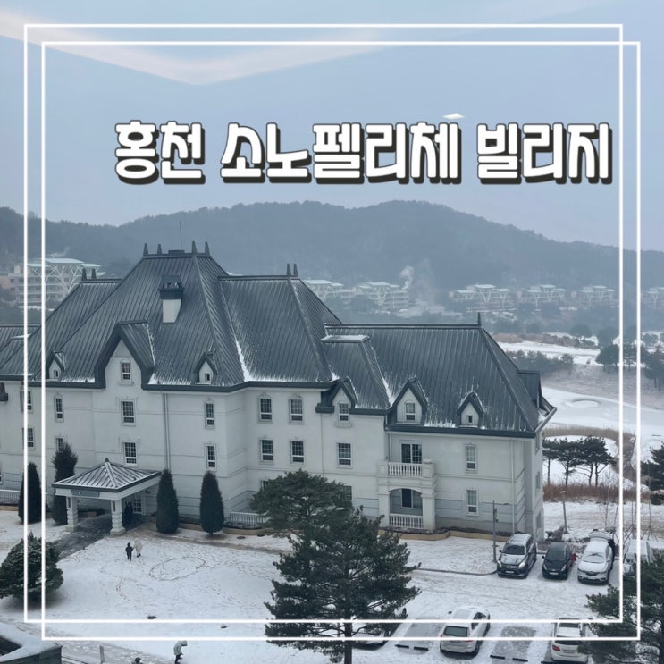 홍천 비발디파크 소노펠리체 빌리지 골드그랜드스위트 후기 네이버 블로그