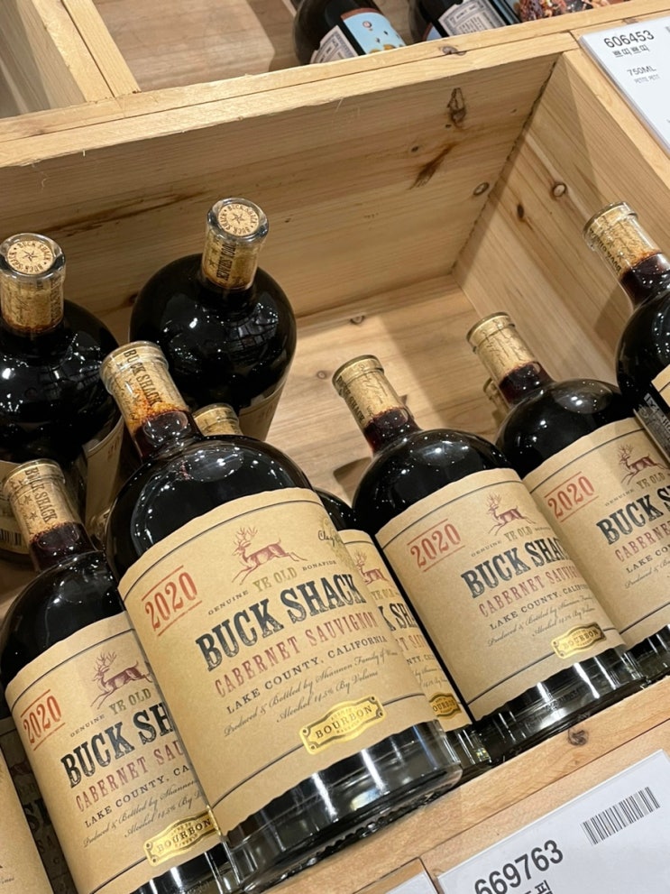 [코스트코 리뷰] 탄닌이 특징인 풀바디 와인 | 벅쉑 Buck Shack 버번배럴 까베르네 소비뇽 | 내돈내산 리얼 찐후기 ...