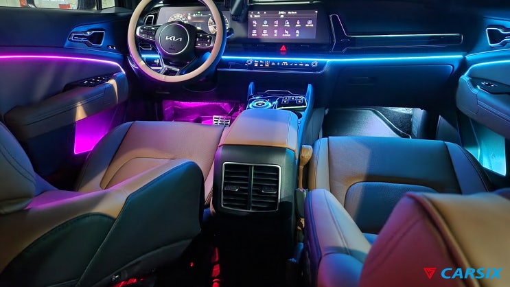 스포티지 NQ5 엠비언트 그러데이션 연출보다 매력적인 분위기가 있을까? : 네이버 블로그