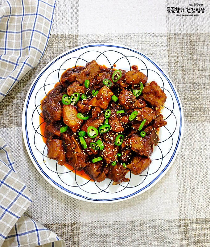 편스토랑 류수영 돼지갈비찜 레시피 어남선생 매운 만원 갈비찜 양념 네이버 블로그