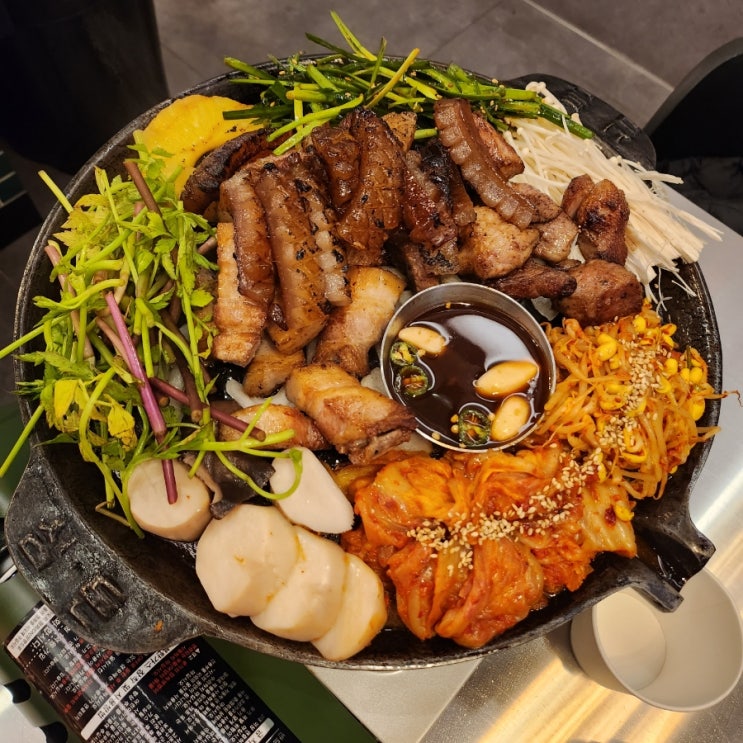 심돈세계 3대 품종 듀록돼지를 맛볼 수 있는 부산 명지 고기 맛집 네이버 블로그