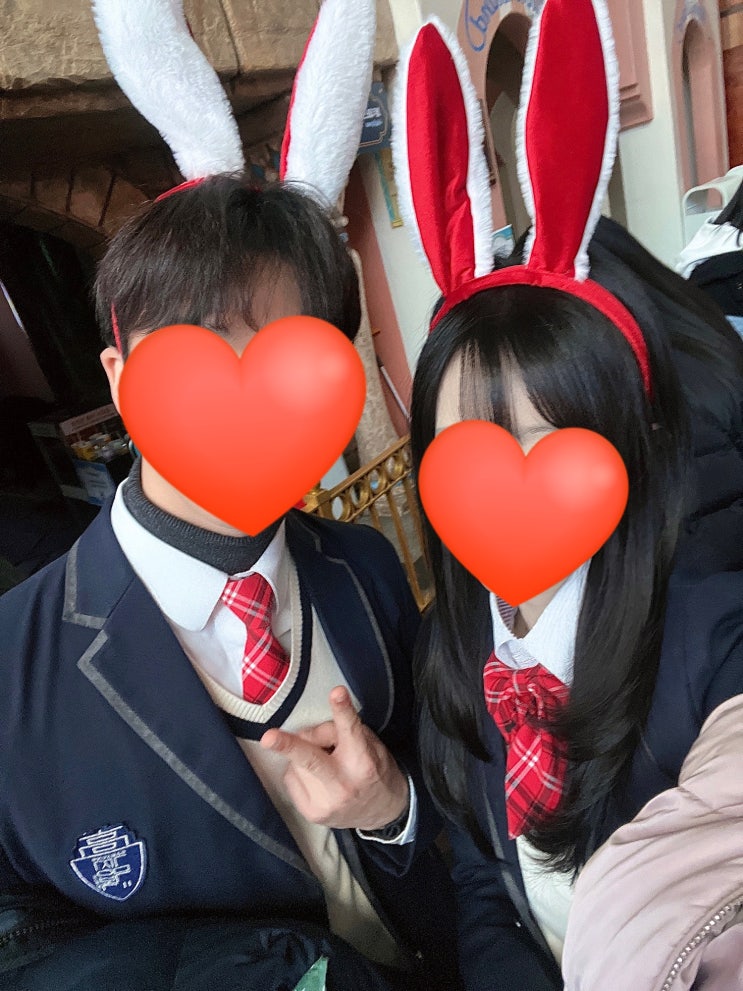 감성교복 롯데월드점 잠실 롯데월드 겨울 교복 대여 내돈내산 후기 준비물 사이즈 추천 웨이팅 네이버 블로그