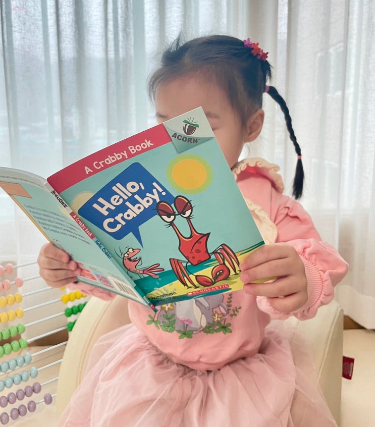 스콜라스틱 에이콘시리즈 A Crabby Book 유아영어책 추천 : 네이버 블로그