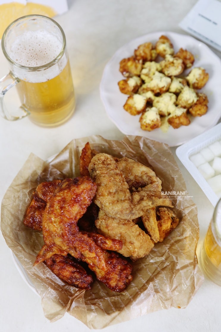 교촌치킨 추천 메뉴 50만돌파 점보윙 시리즈 옥수수볼 세트 치킨 배달 후기 네이버 블로그