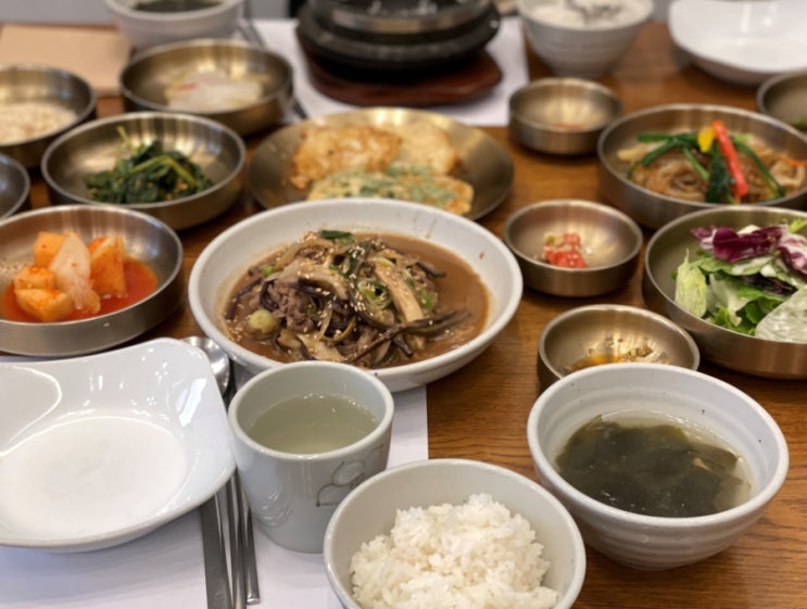 연희동 한정식 맛집 고미정 따뜻한 돌솥밥과 고사리 불고기 정갈한 한상 차림 네이버 블로그