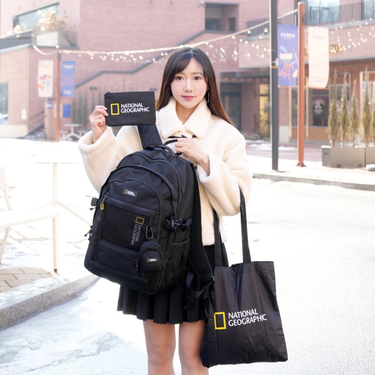 여자 대학생 백팩 추천 브랜드 17인치 노트북 들어가는 내셔널지오그래픽 학생 신학기 가방 파치 플러스 네이버 블로그