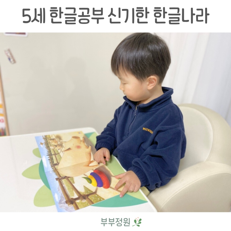 5세 한글공부 학습지 방문수업 신기한 한글나라 네이버 블로그