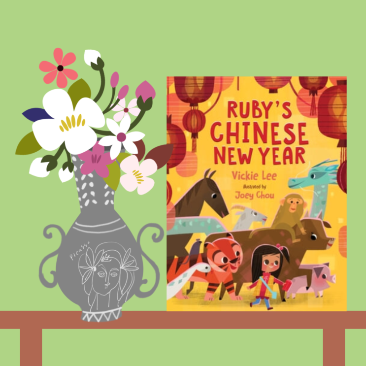 내가 뽑은 아름다운 영어 그림책 Ruby's Chinese New Year by Vickie Lee (영어 동화책 추천 ...