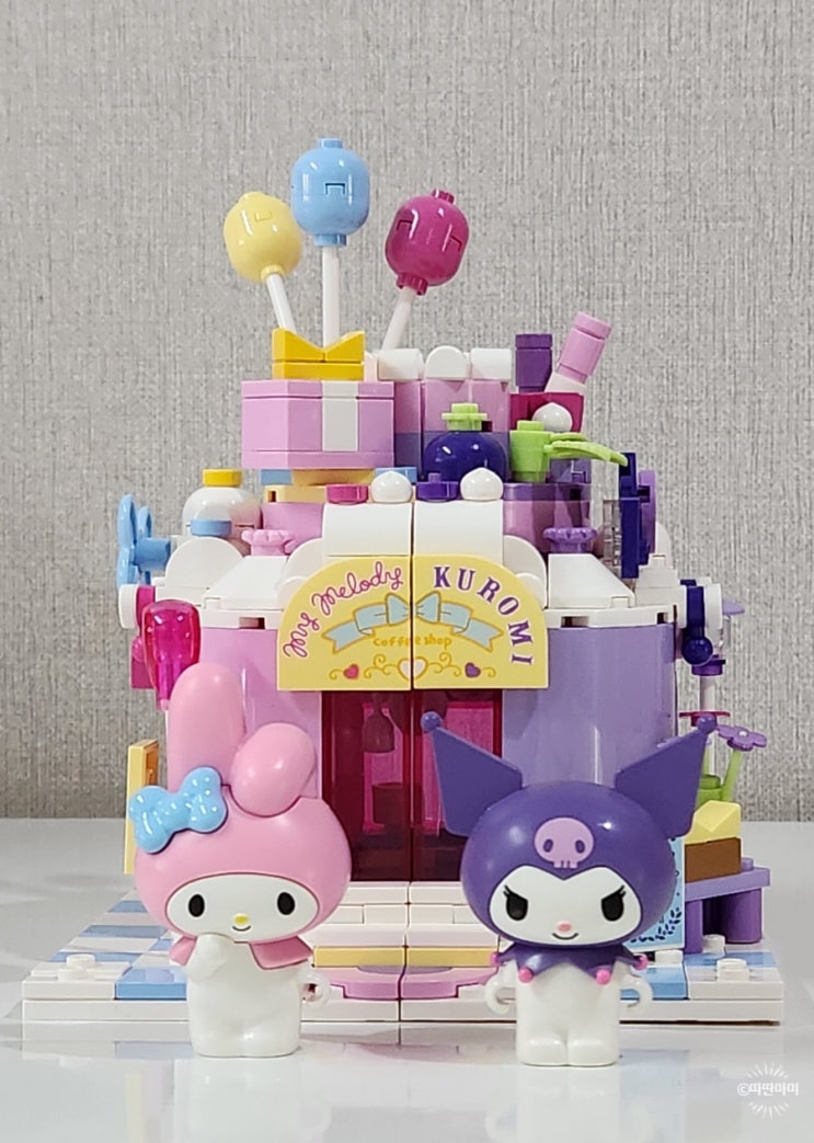 Keeppley 블럭 산리오 마이멜로디와 쿠로미의 레인보우 디저트샵 딸 아이 조카 레고 선물로 좋아요! : 네이버 블로그