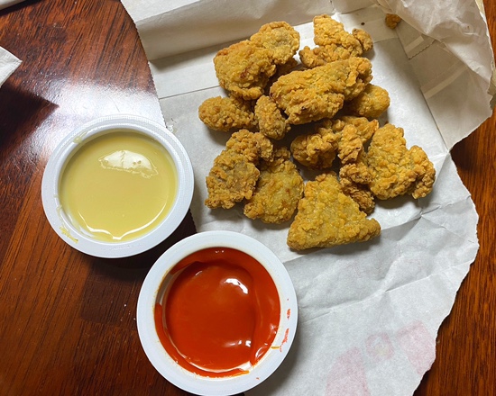 롯데리아 신메뉴 깡돼후 돼지후라이드 돼지고기튀김 사이드 : 네이버 블로그