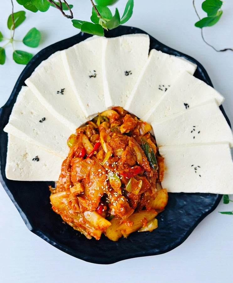 두부김치 만드는 법 막걸리 안주 김치요리 두부 삼겹살 김치볶음 네이버 블로그
