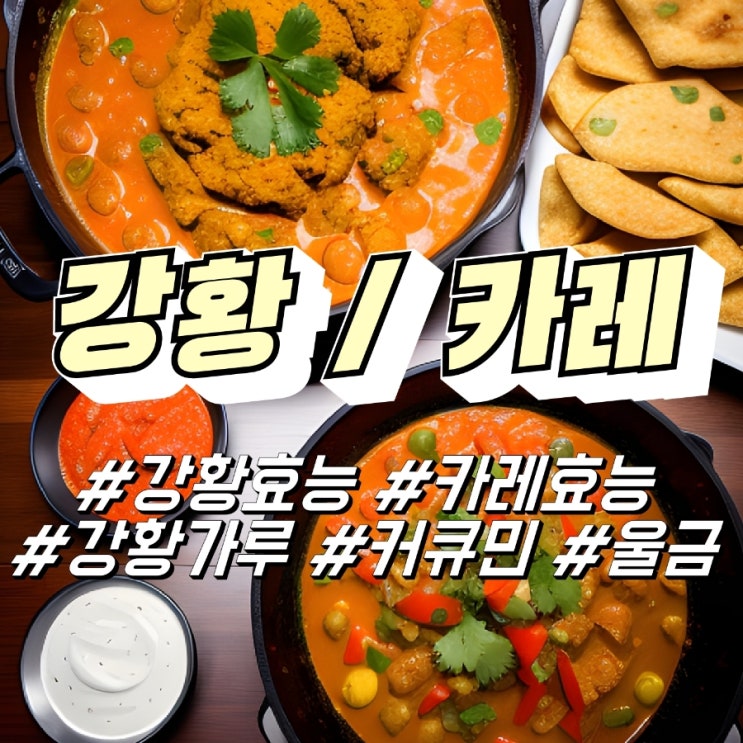 강황 효능 카레 효능 강황가루 먹는법 커큐민 울금 차이 네이버 블로그
