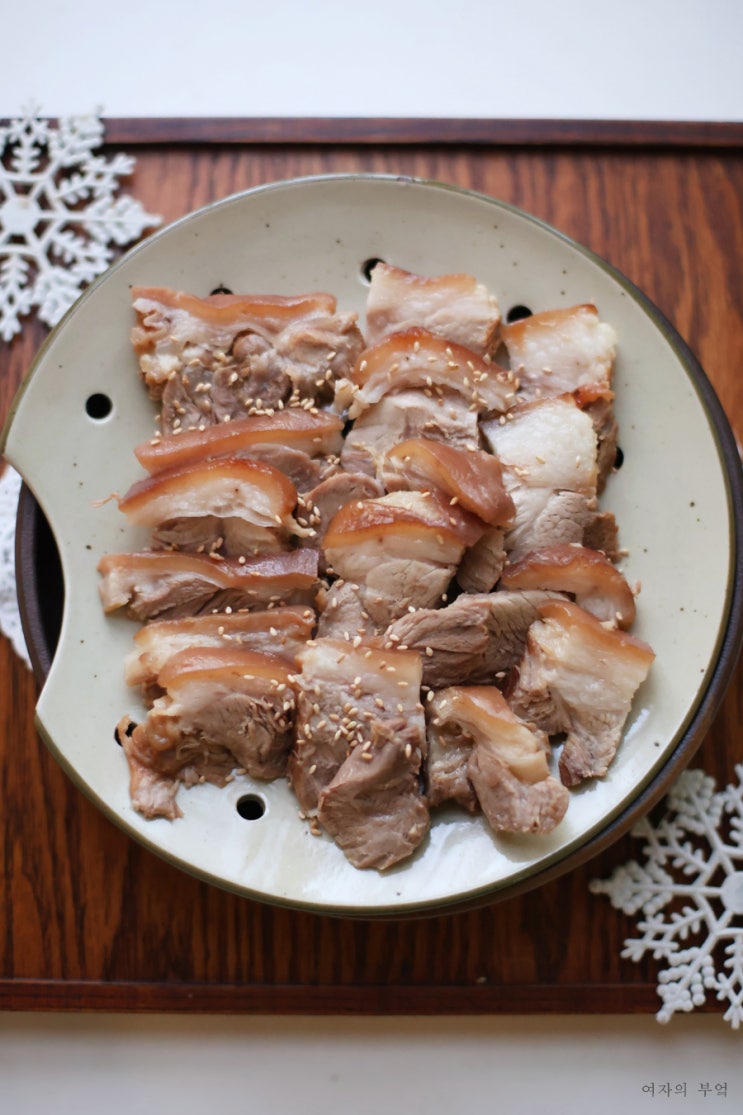 돼지고기 수육 맛있게 삶는법 압력솥 돼지 사태 수육 삶는법 삶기 수육 삶는시간 네이버 블로그