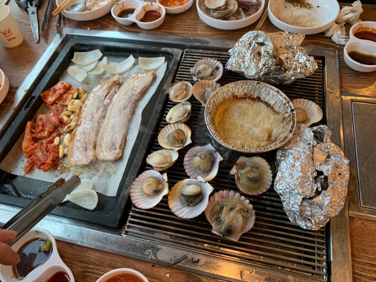 인천 소래포구 맛집 무한리필조개 못 먹는 사람도 함께 가기 좋은 도깨비 조개구이 네이버 블로그