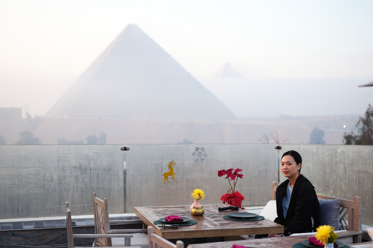 2. 이집트 여행 카이로 피라미드 근처 호텔 추천 Elite Pyramids Boutique Hotel 숙박 후기 (숙소 위치 ...