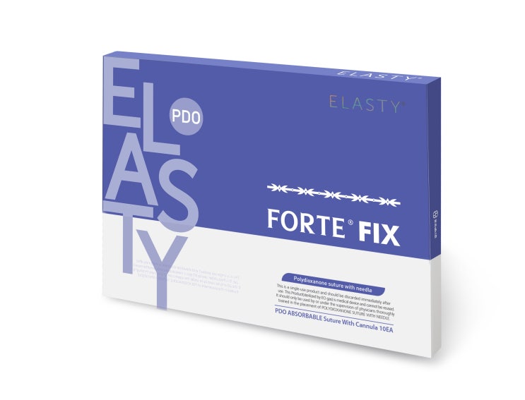 엘라스티 포르테 픽스 FORTE FIX, 나비 형태의 반복적인 돌기로 한 번 더 고정!(PDO 실) : 네이버 블로그