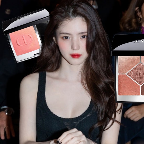 디올 쇼 한소희 메이크업 색조 화장품 정보 디올쇼 5 꿀뢰르 디올 루즈 블러쉬 볼터치 루즈 디올 999 립스틱