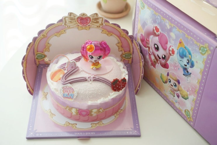 뚜레쥬르 캐치 티니핑 케익 티니핑과 슈가베리 케이크 가격 후기 : 네이버 블로그