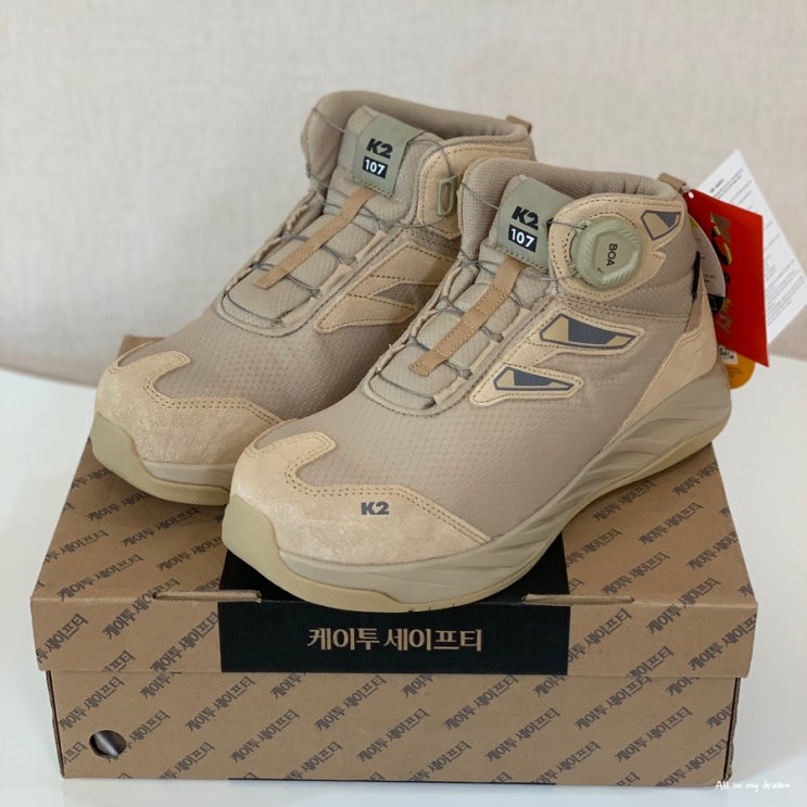 가볍고 발편한 경량안전화 K2 Safety K2-107 : 네이버 블로그