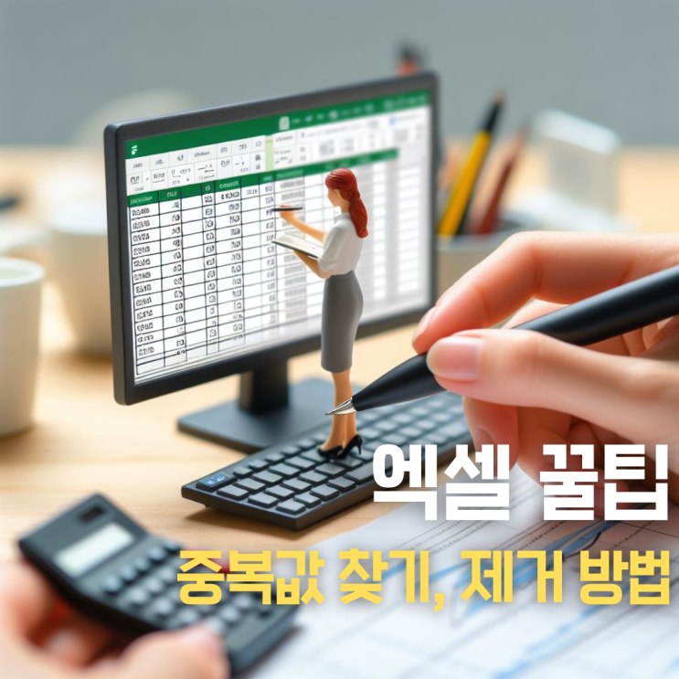 엑셀 중복값 찾기 제거 간단한 꿀팁 네이버 블로그