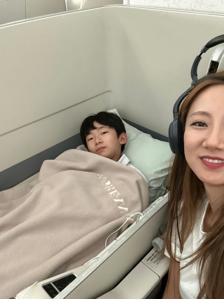 대한항공 KE671 인천-쿠알라룸푸르 프레스티지 스위트 후기 마일리지 비즈표 : 네이버 블로그