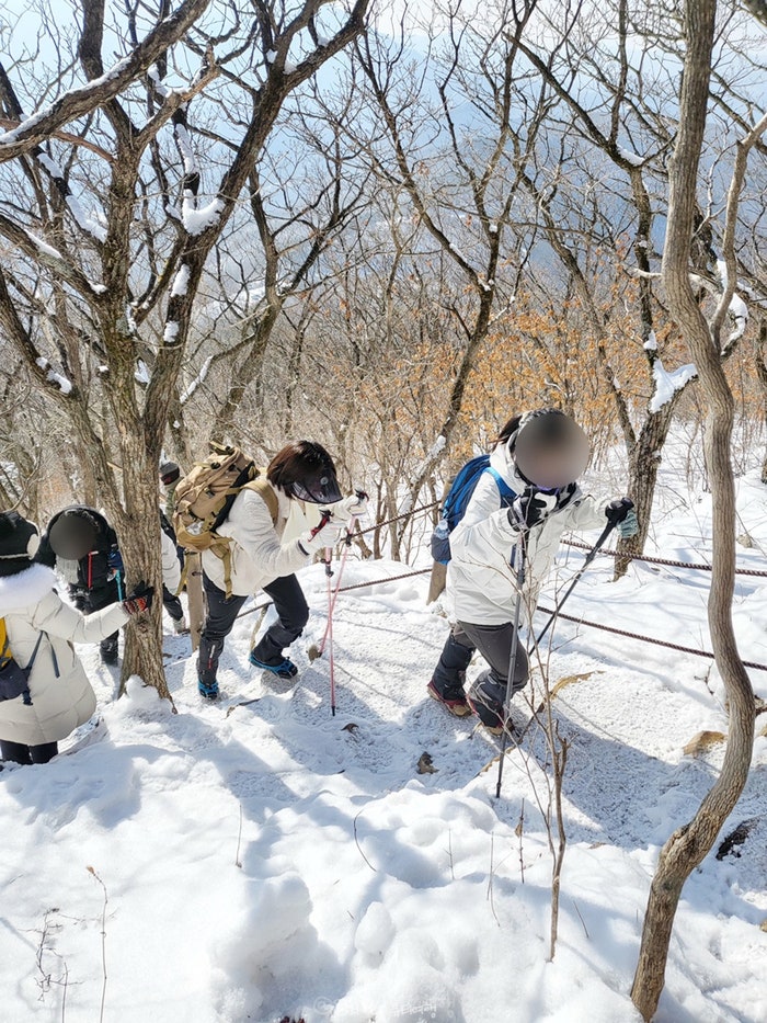 겨울 함백산 만항재 등산 초보자 후기 등산코스소요시간 겨울산행 준비물★ 네이버 블로그