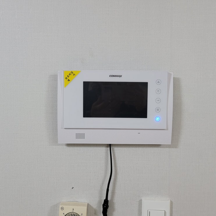 수원 팔달구 화서주공5단지 코맥스 비디오폰 CAV-70C 설치 : 네이버 블로그