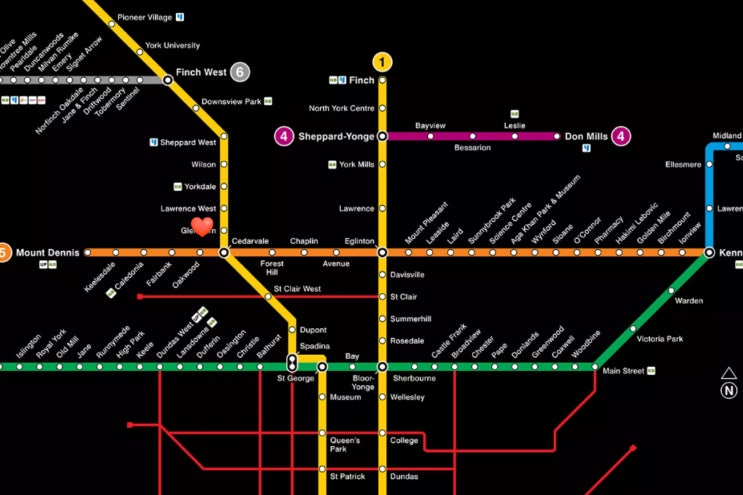 캐나다 어학연수생 토론토 집 구하기 꿀팁| 미드타운 다운타운 업타운 거주 후기 : 네이버 블로그