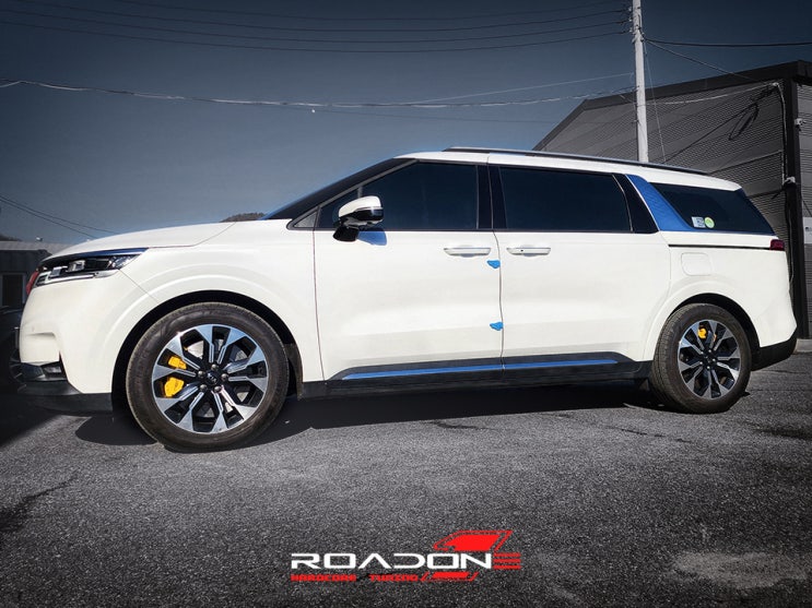 카니발 KA4 네오테크 NF 4P EX 브레이크 튜닝, 리어 디스크 확장, 안성 자동차 퍼포먼스 튜닝 로드원 : 네이버 블로그