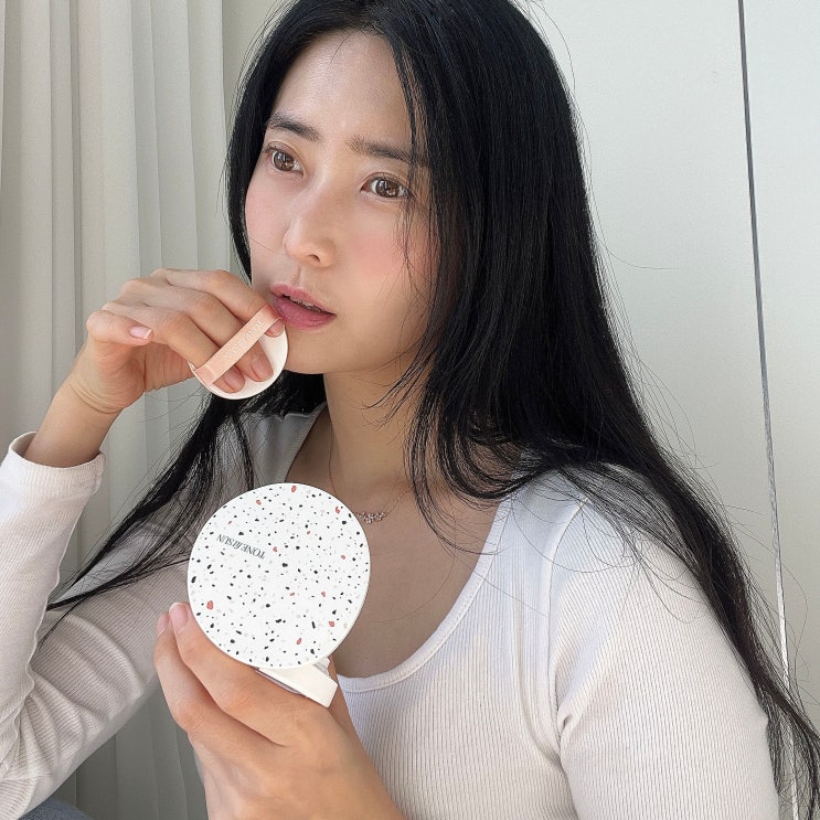 올영세일 중인 톤핏선 테라조쿠션 추천 투명하게 메이크업 베이스 해주기 네이버 블로그