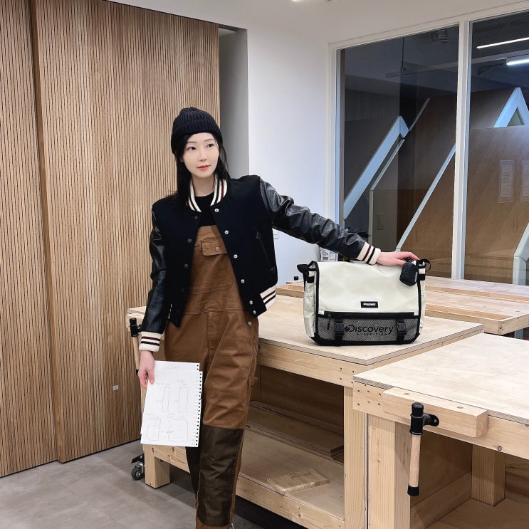 메신저백 브랜드 디스커버리 신학기 고등학생 가방 네이버 블로그