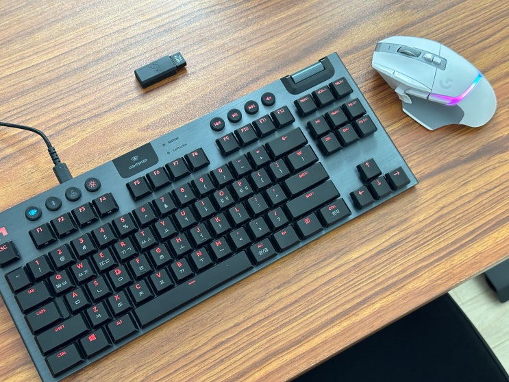 무선 게이밍 키보드 로지텍 G913 TKL 리니어 텐키리스 사용 후기 : 네이버 블로그