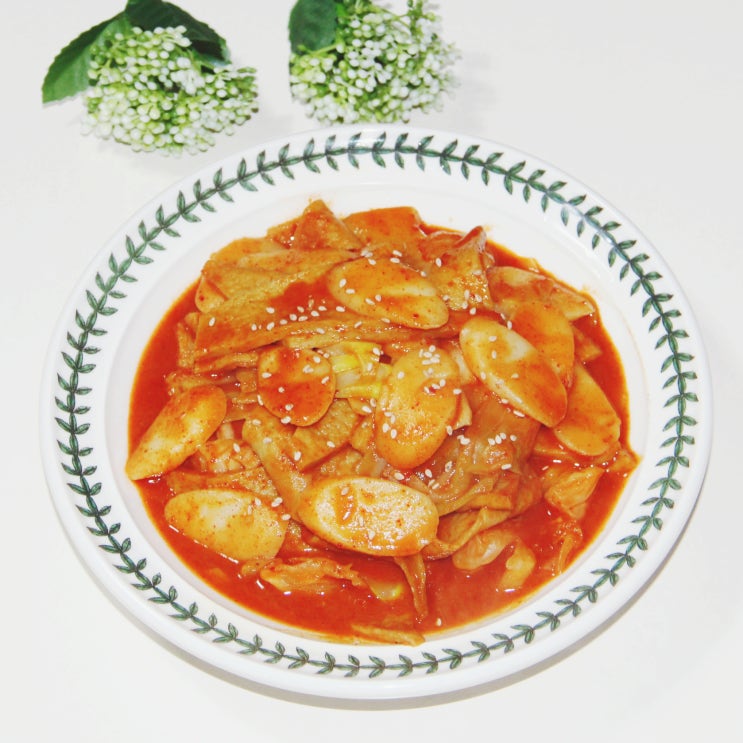 단짠단짠 분식요리 아이들간식 떡국떡떡볶이 만드는방법 네이버 블로그