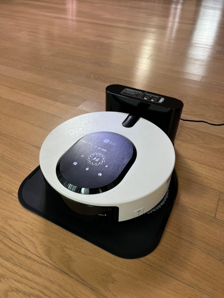 LG 코드제로 m9 물걸레로봇청소기 찐사용후기 : 네이버 블로그