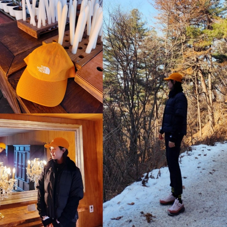 노스페이스 화이트라벨 코튼 볼캡 NE3CP03L 오렌지 데일리룩 부터 등산 코디 포인트로 딱 좋아 : 네이버 블로그