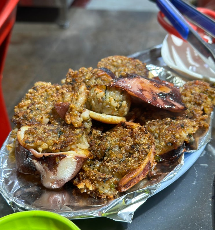 속초 대포항 누룽지 오징어순대 맛집 모녀가리비 웨이팅 성공 네이버 블로그